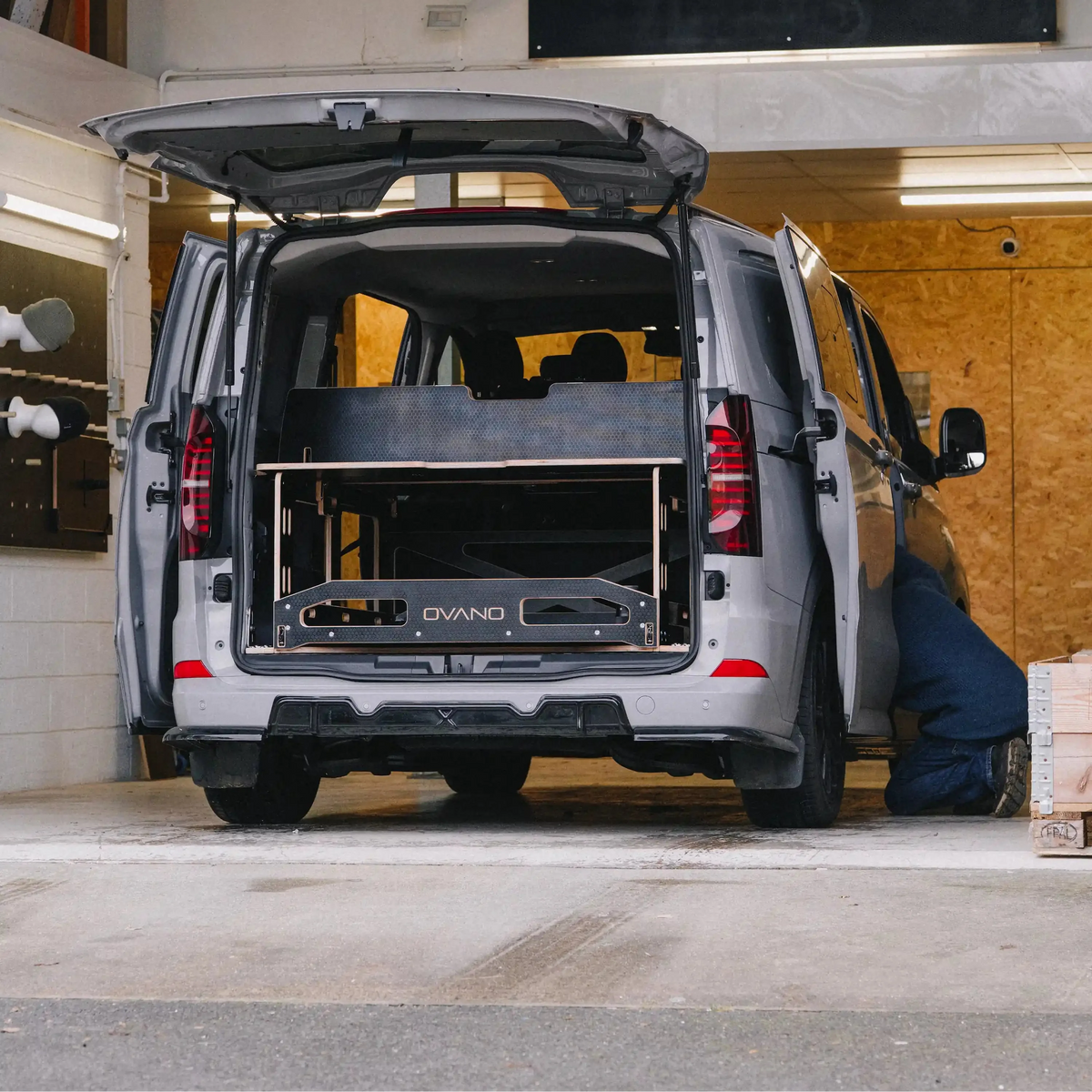 Van Conversion Systems | Removable Storage, Beds & Bulkheads | Ovano
