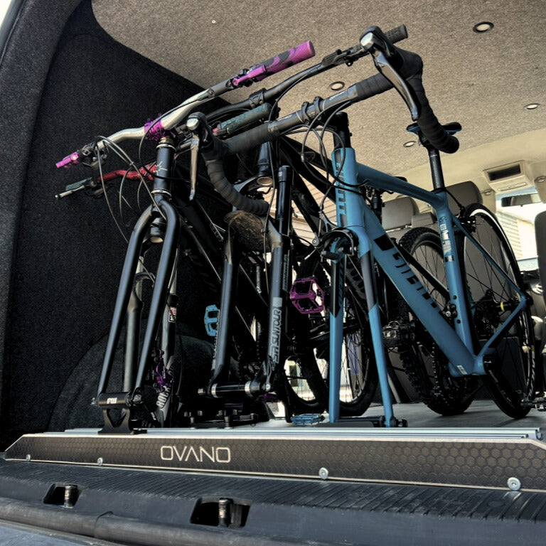 Ovano Floor Mounted Bike Rail | Ovano